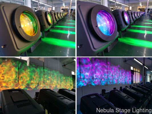 Nebula 100W LED Zoom Water Ripple Ocean Wave Flow Floating Lighting DMX ...
